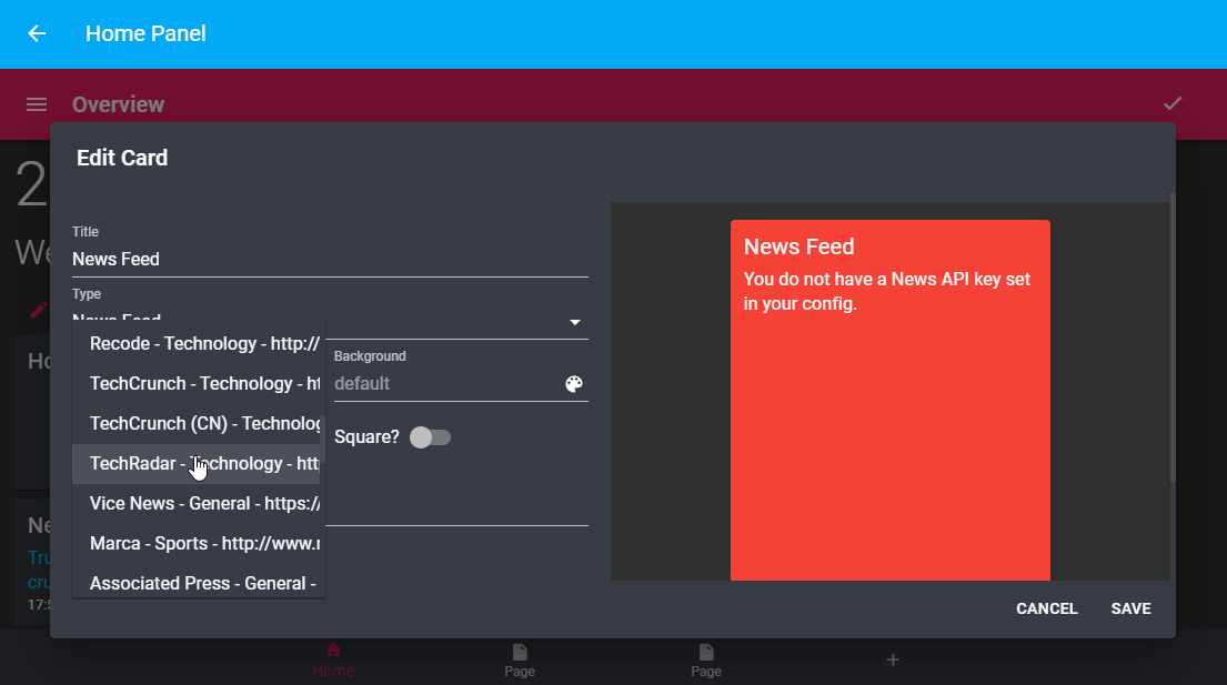 Addon Home Panel Home Assistant Os Home Assistant Community