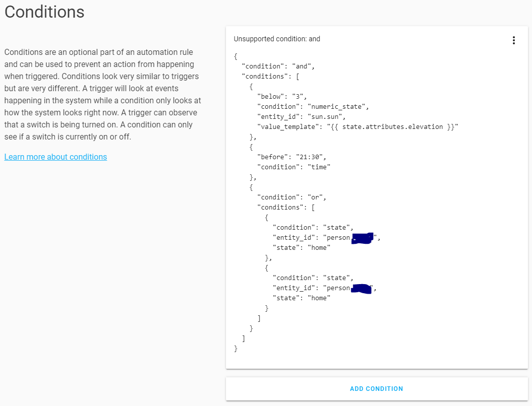 Support For And And Or Conditions In Frontend Feature Requests Home Assistant Community