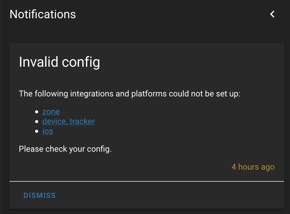 Errors Updated To Home Assistant 0 105 2 Configuration Home