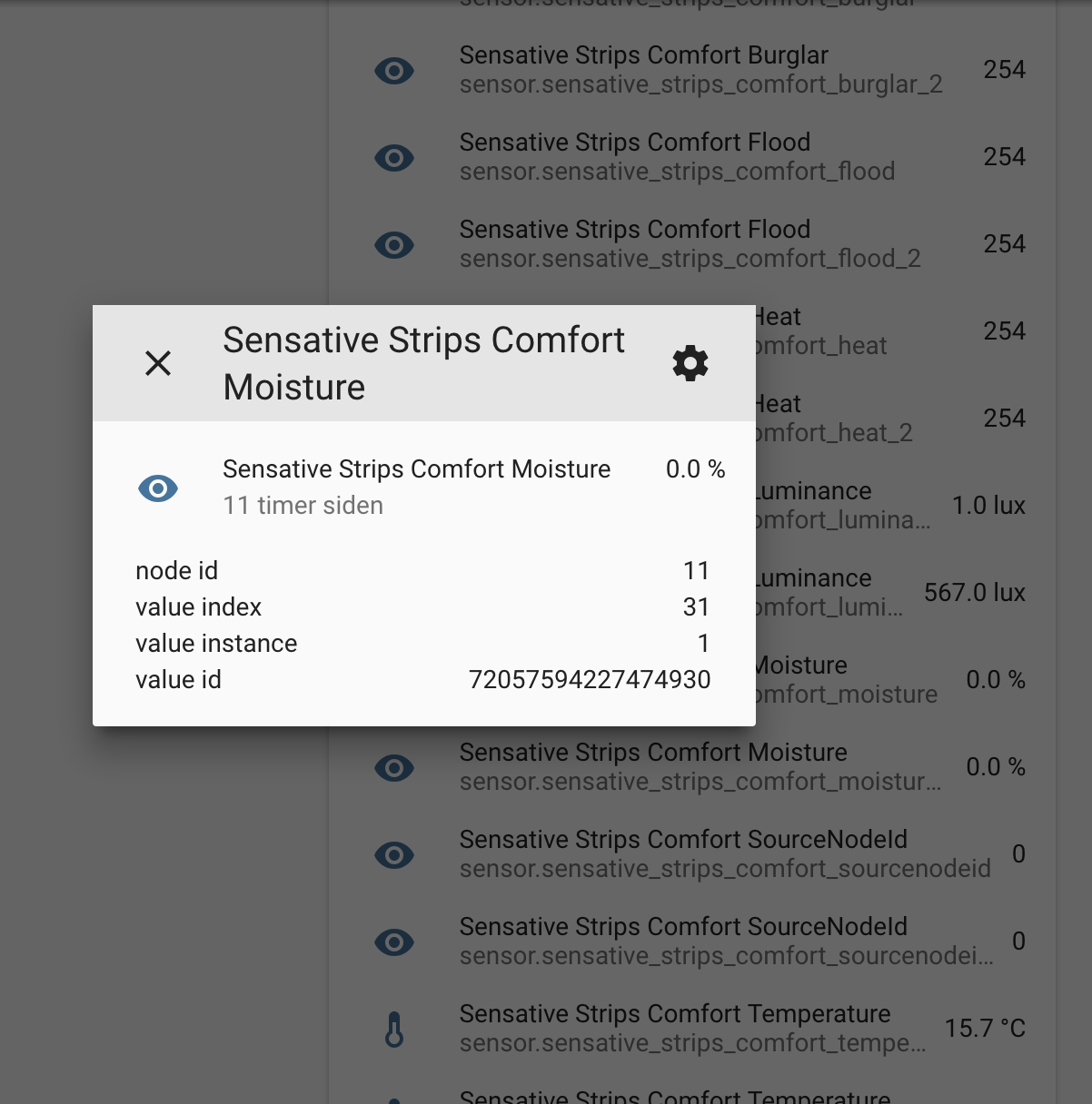 Sensative strips comfort - update freq - Configuration - Home Assistant Community
