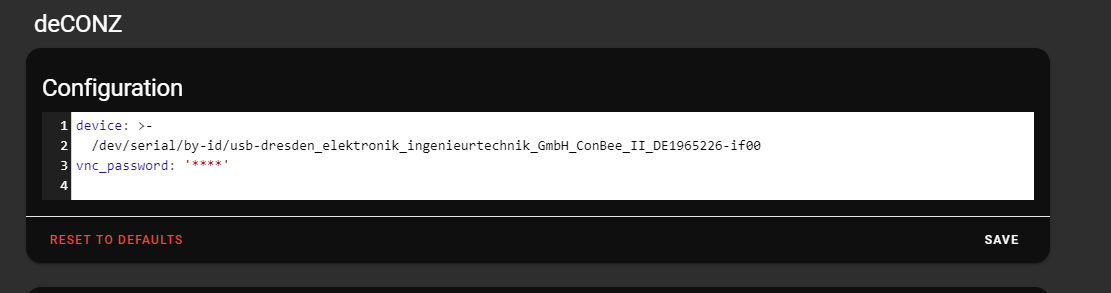deCONZ addon different gateway - Third party integrations - Home ...
