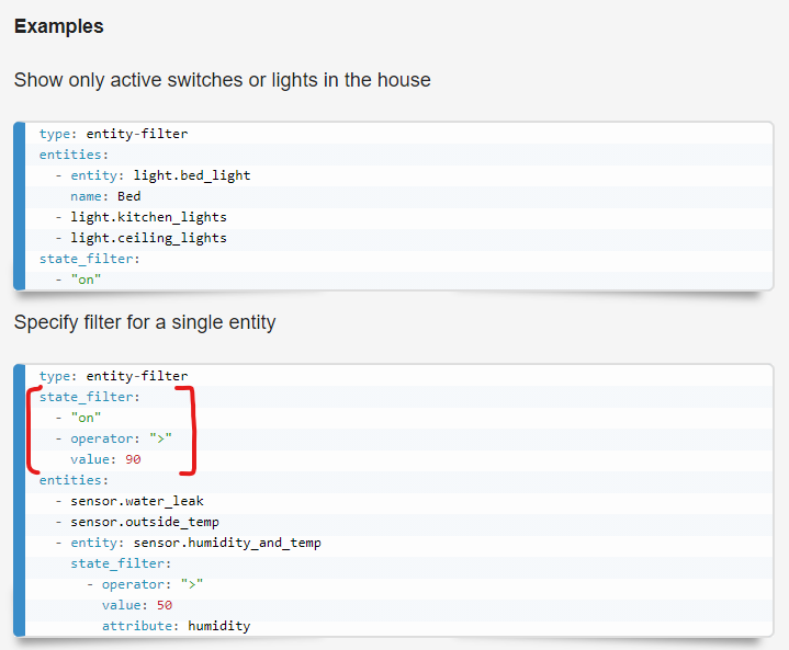 Combining state_filter in Lovelace badges - Configuration - Home ...