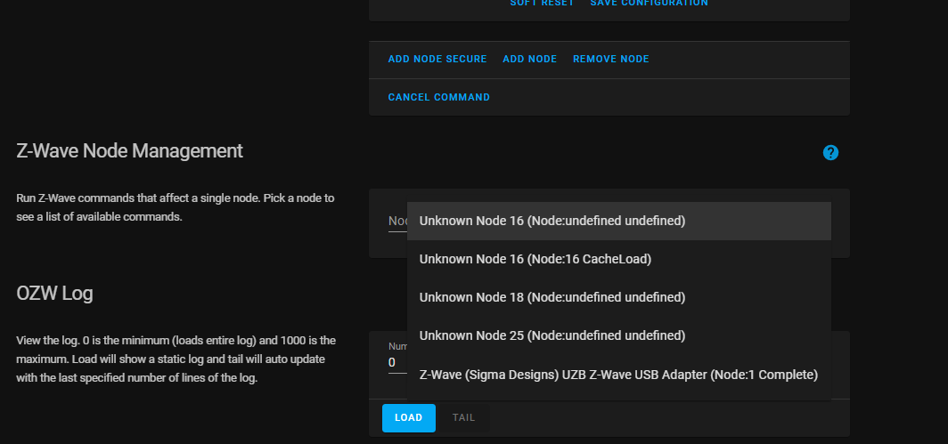 Remove undefined Zwave Nodes - Zigbee - Home Assistant Community Remove undefined Zwave Nodes - Zigbee - Home Assistant Community