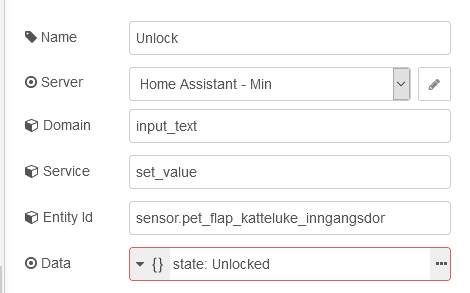 Help finding the right syntax to change sensor state - Node-RED - Home ...