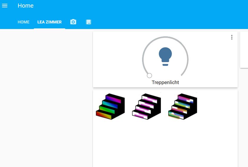 Call color wheel with seperate button - Configuration - Home Assistant ...