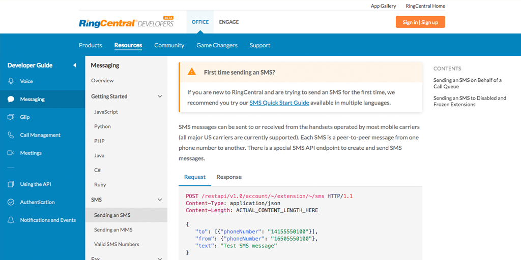 Webhook response header must include "verificationToken" (Ringcentral presence Webhook) - Third ...