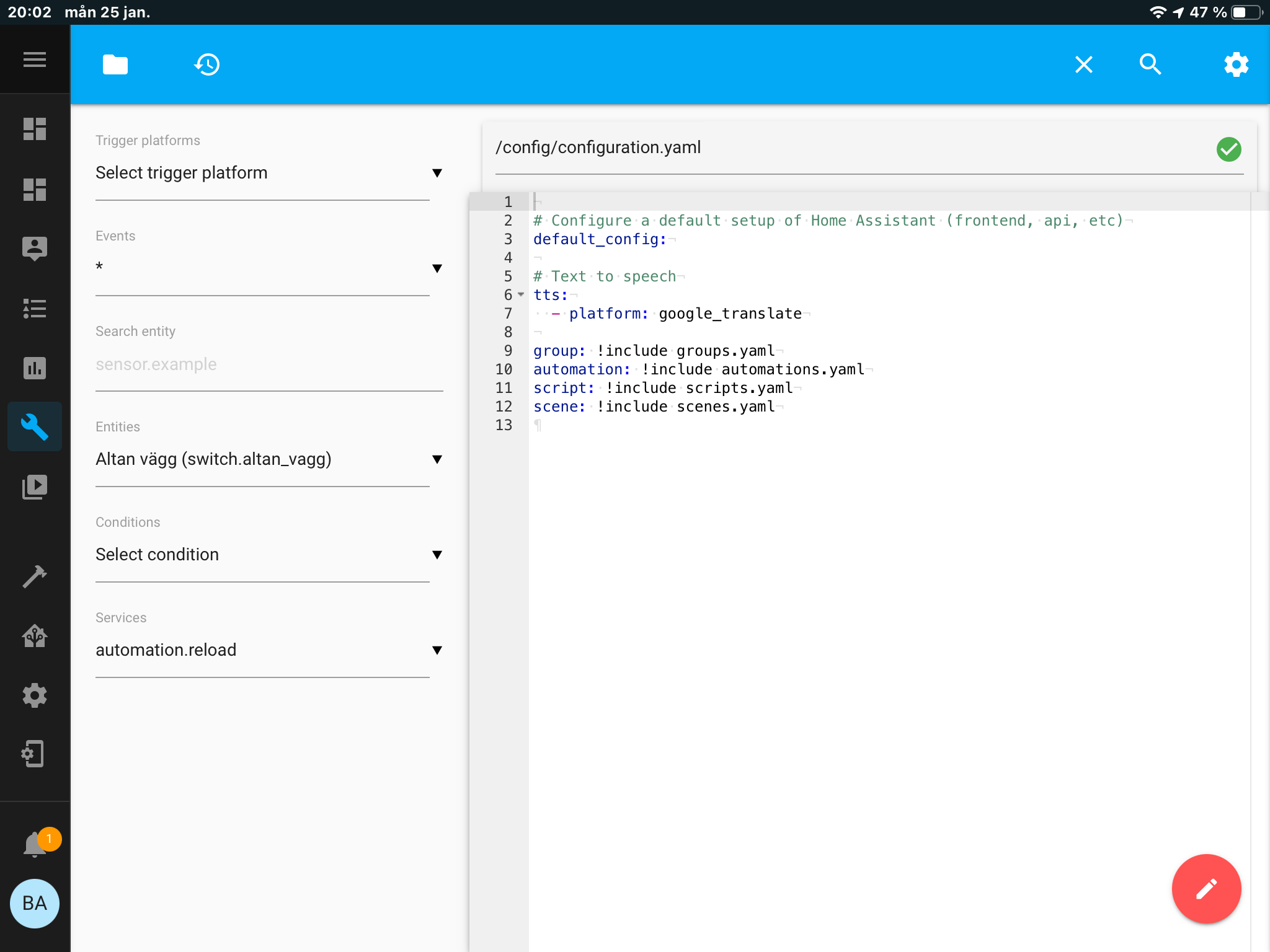 Configuration File Content Home Assistant Community