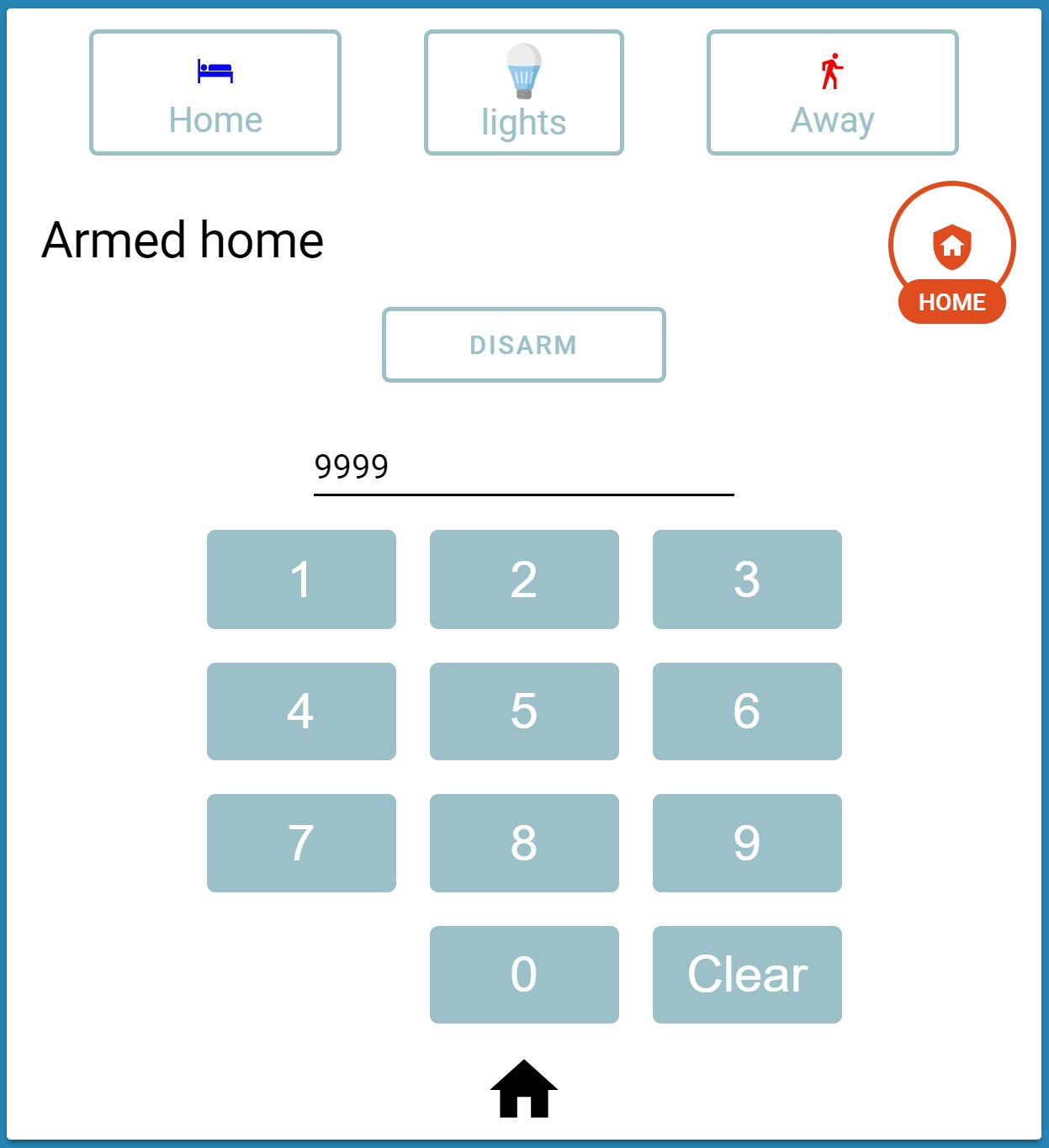 Lovelace: Alarm card - Lovelace & Frontend - Home Assistant Community