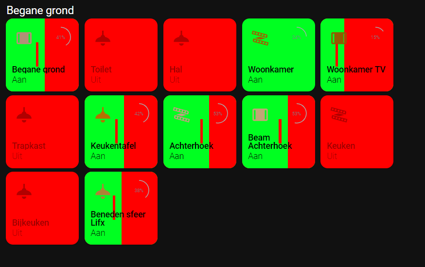 Custom Lovelace Card - Homekit style card - Lovelace & Frontend - Home ...