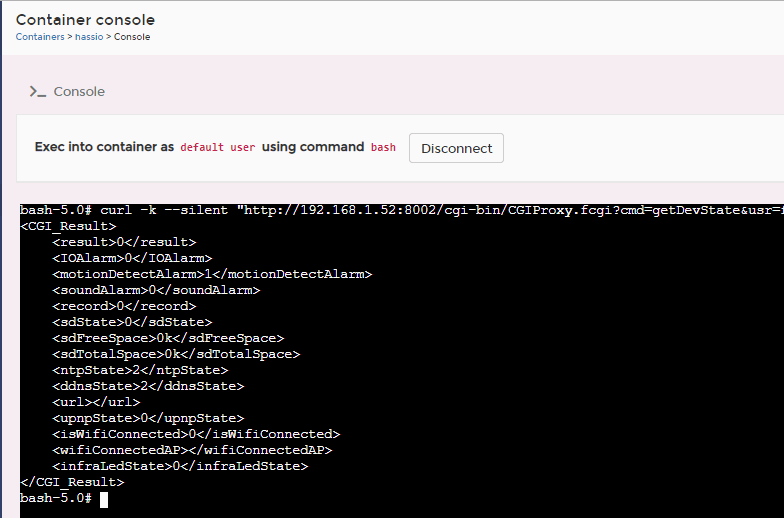 Running Command Line Sensor In Hassio And Getting Inconsistent Results Home Assistant Os