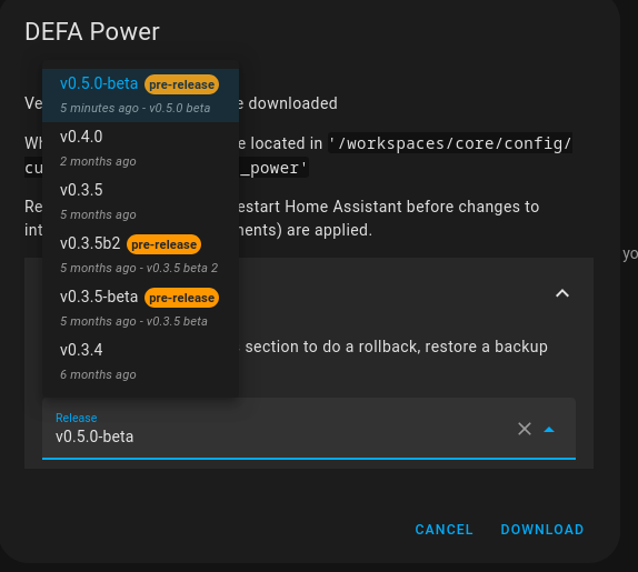 DEFA Power EV Charger - Page 3 - Third party integrations - Home Assistant Community