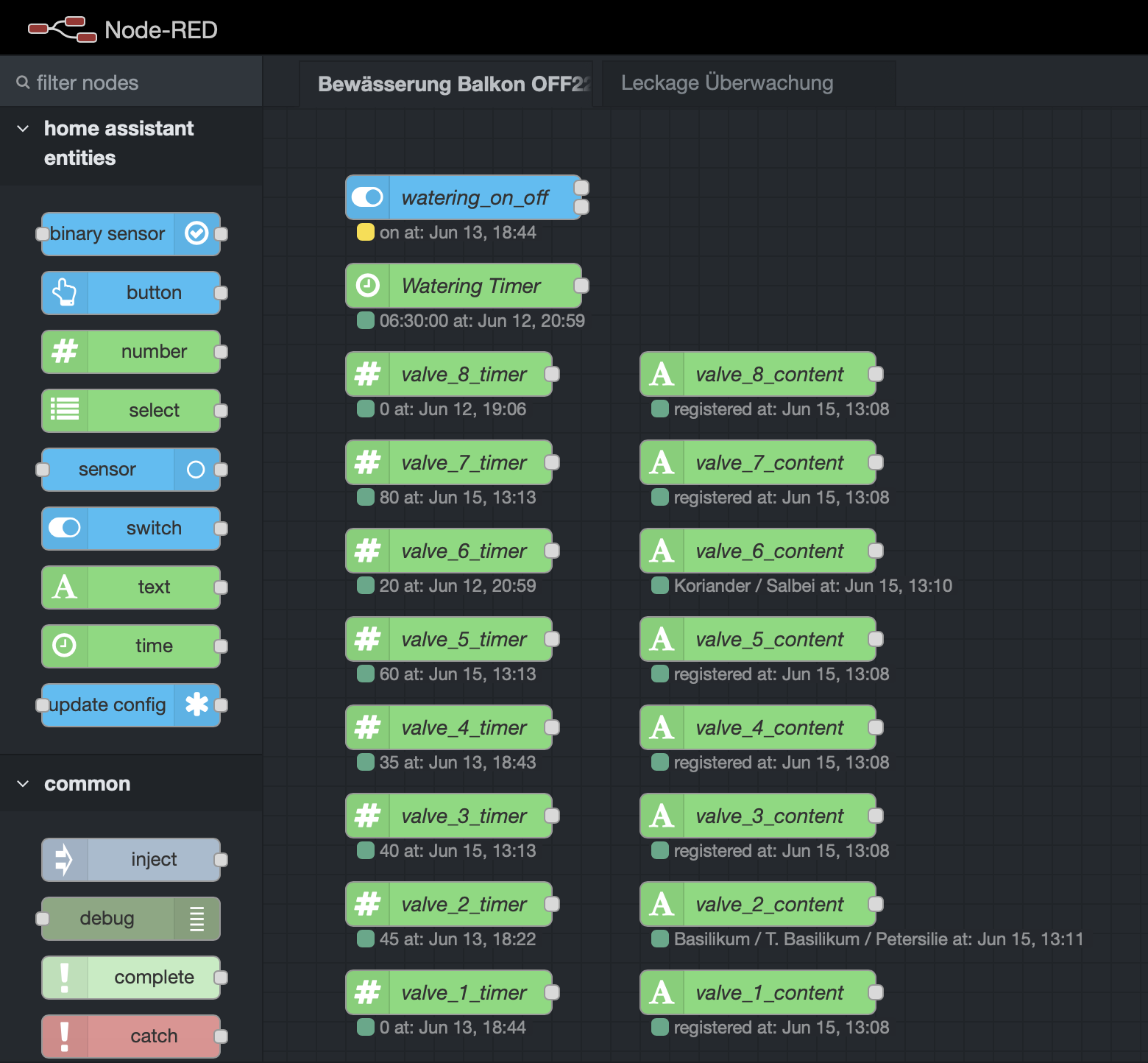 Entity Card Display Content From Other Entity Card Node Red Entities Configuration