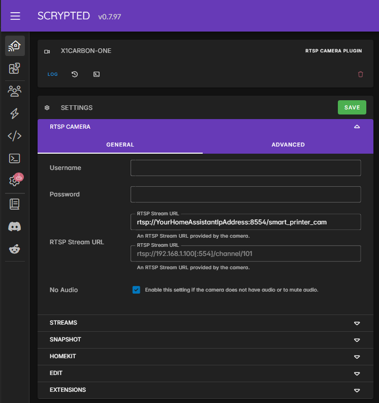 Bambulabs + scrypted + homekit - Third party integrations - Home ...