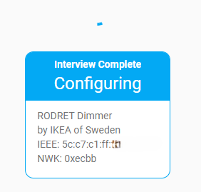 Can add IKEA RODRET Wireless dimmer to Zigbee ZHA, but cannot see ...