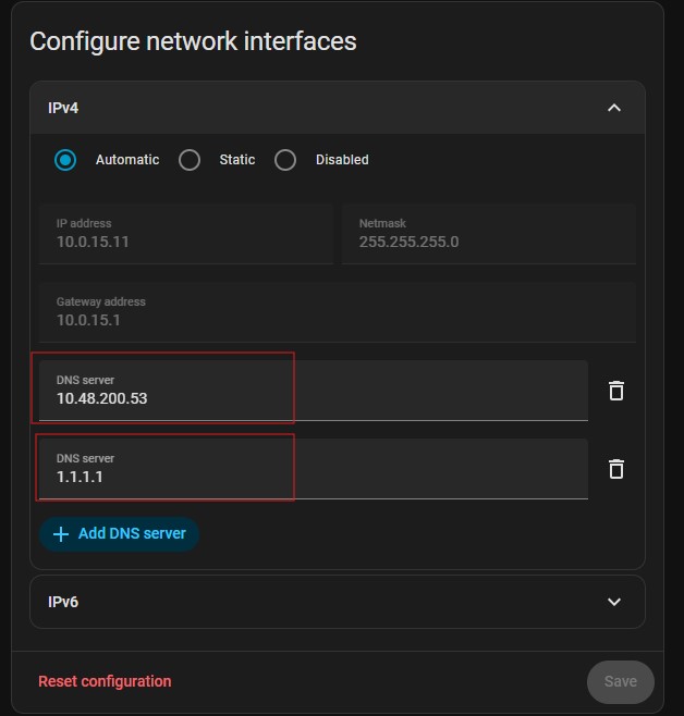 DNS Server Issue - Configuration - Home Assistant Community