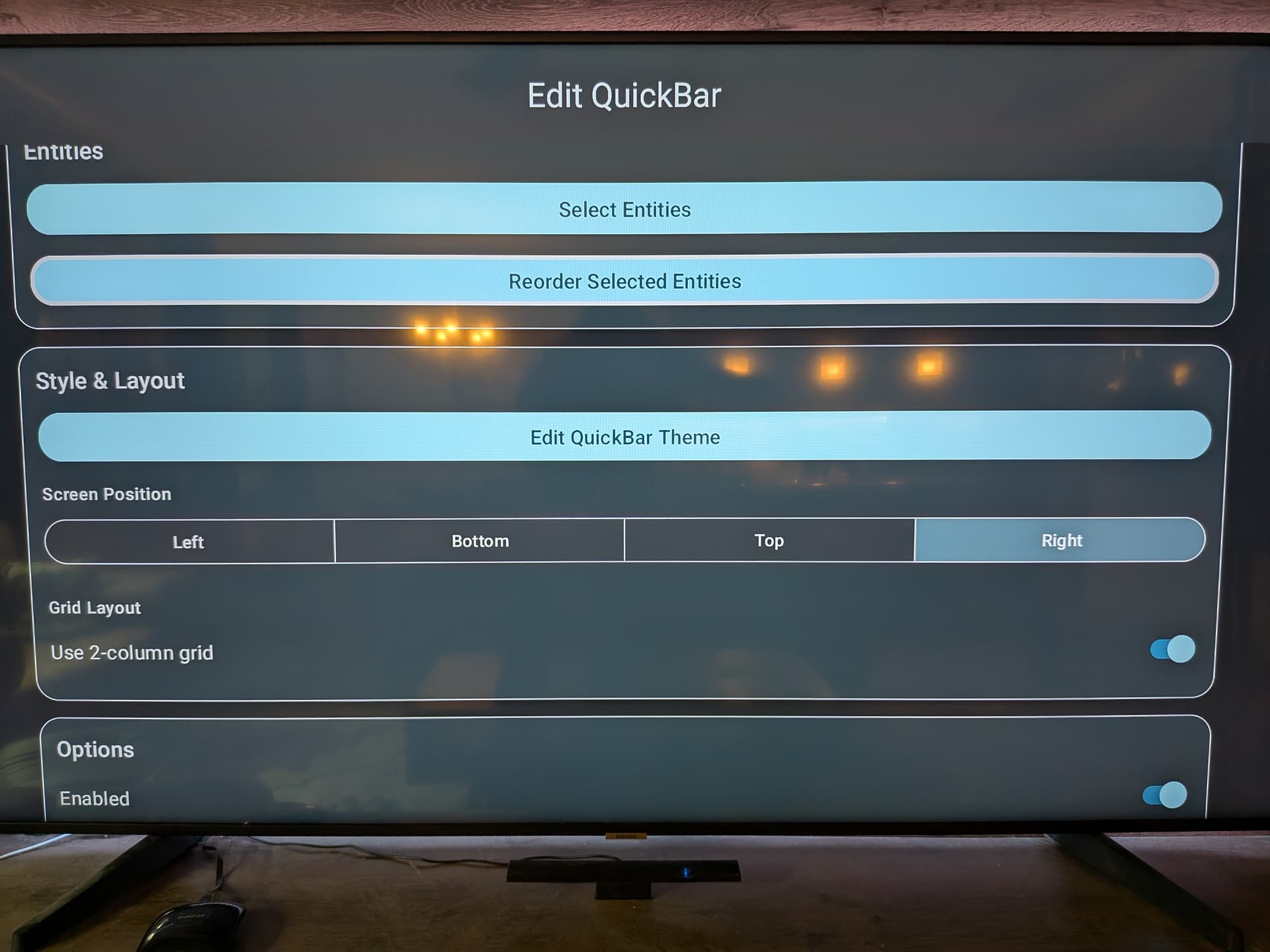 QuickBars for Home Assistant - instant HA controls over any app on ...