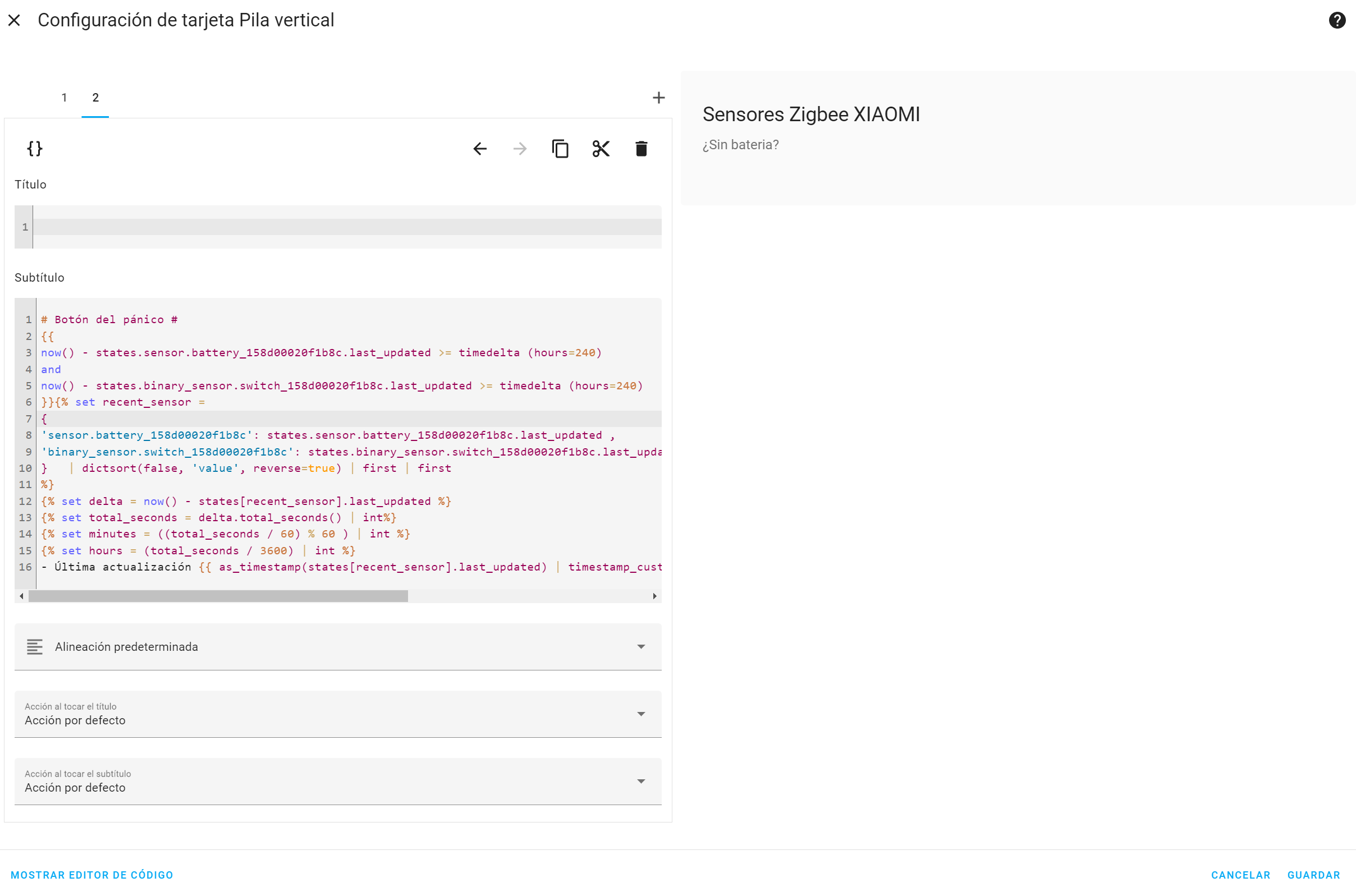 Show the most recent last_change of 3 entities in a lovelace view - Configuration - Home ...