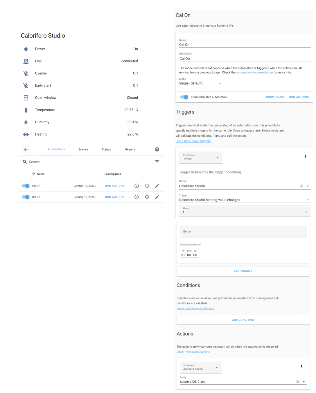 Automation Not Working Not Invoking Action Even If Variable Is Ok Configuration Home