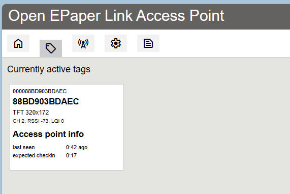 Anyone looked into using Electronic Price Tag screens with HA ...