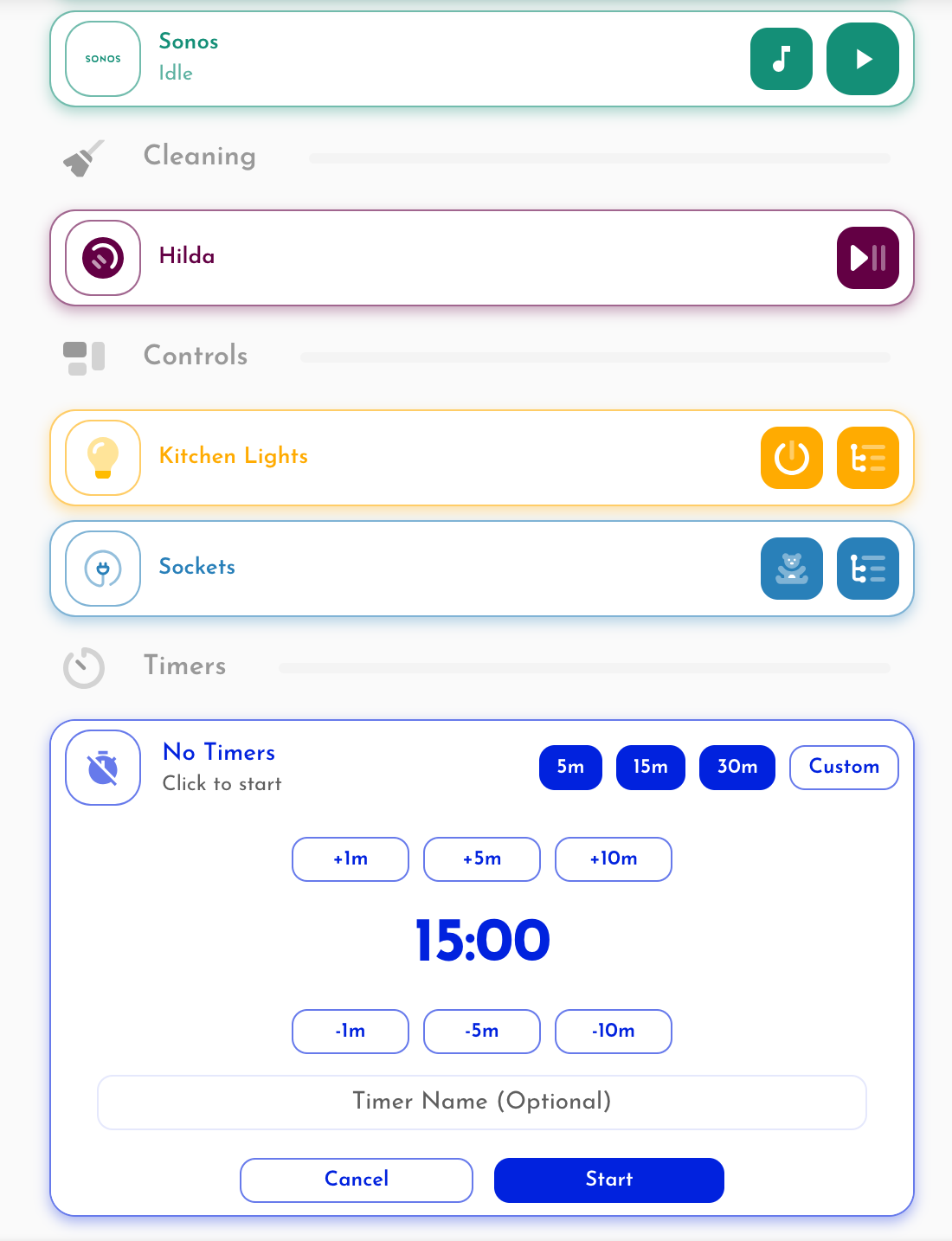 Simple Timer Card - a clean way to track timers in Home Assistant ...
