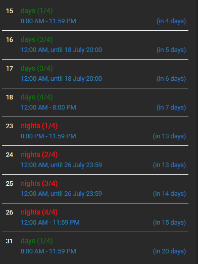 Lovelace: Advanced calendar card - Dashboards & Frontend - Home ...