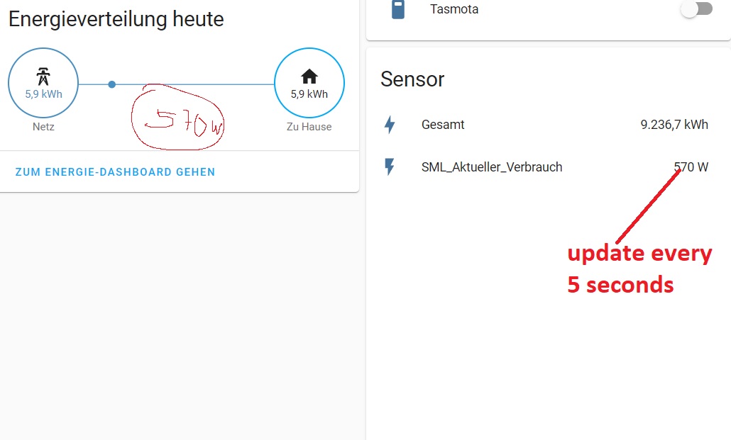 Energy Integration From Tasmota Sml Json Encoded Data Via Mqtt