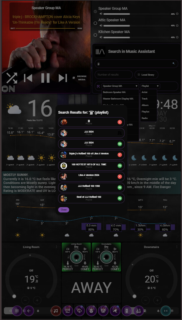 Maxi Media Player - Page 6 - Dashboards & Frontend - Home Assistant ...