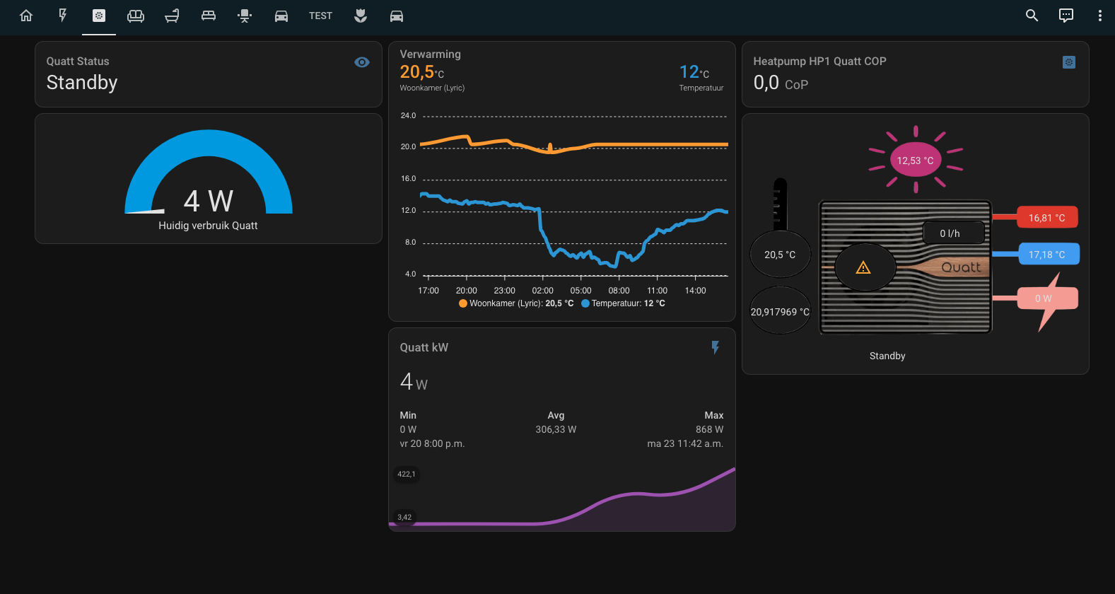 Quatt heat pump integration - Page 4 - Third party integrations - Home ...