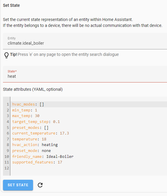 Opentherm Integration Climate Preset Modes Configuration Home Assistant Community