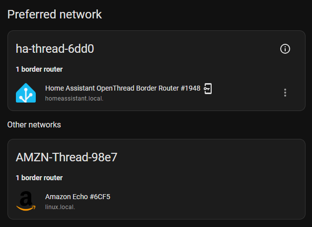 Not sure if my Thread channel is set correctly - Matter/Thread - Home Assistant Community