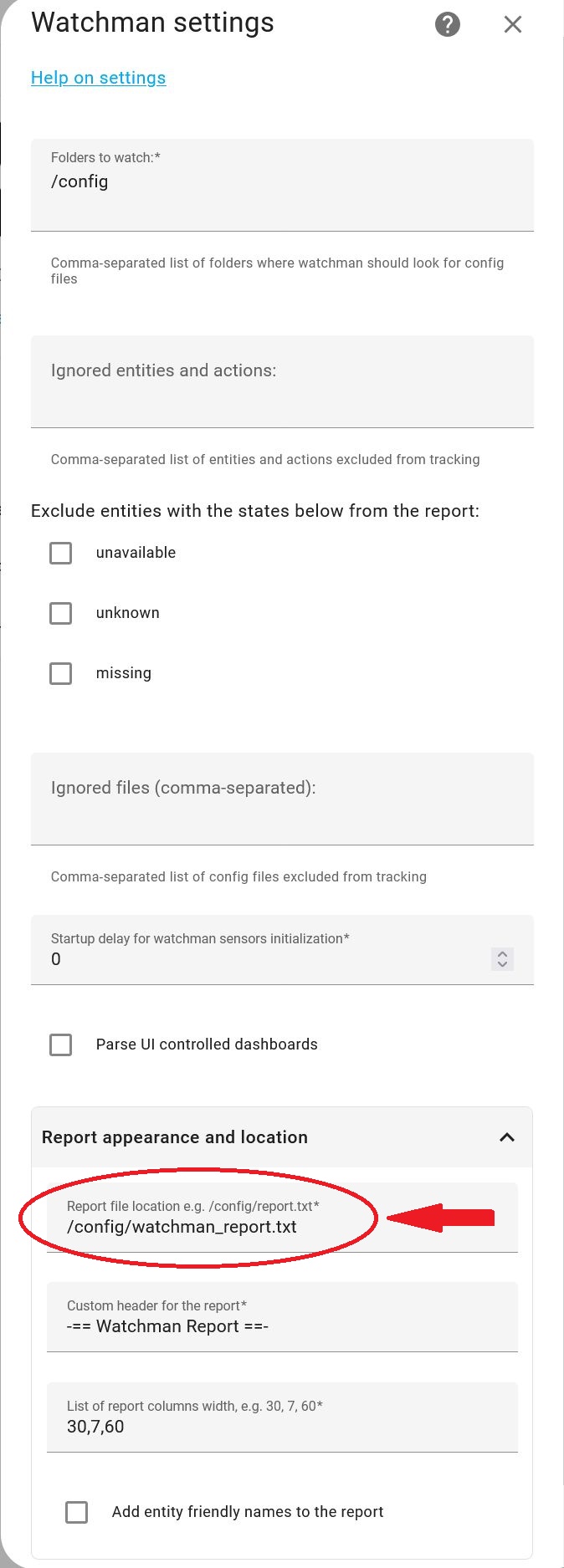 🛡 Watchman - keeps track of missing entities and actions in your config ...