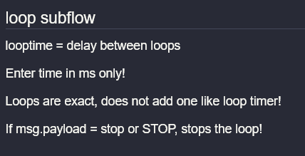Node red loop timer error - Node-RED - Home Assistant Community