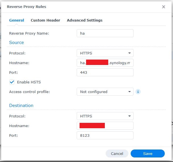 Cannot Use Home Assistant Android App Due To Synology Certificate Home Assistant Os Home