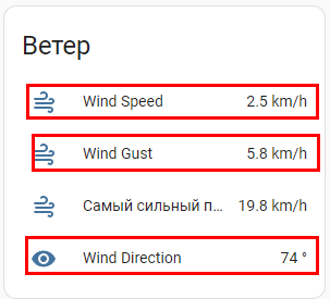 Entity card does not display new entity names - Frontend - Home ...