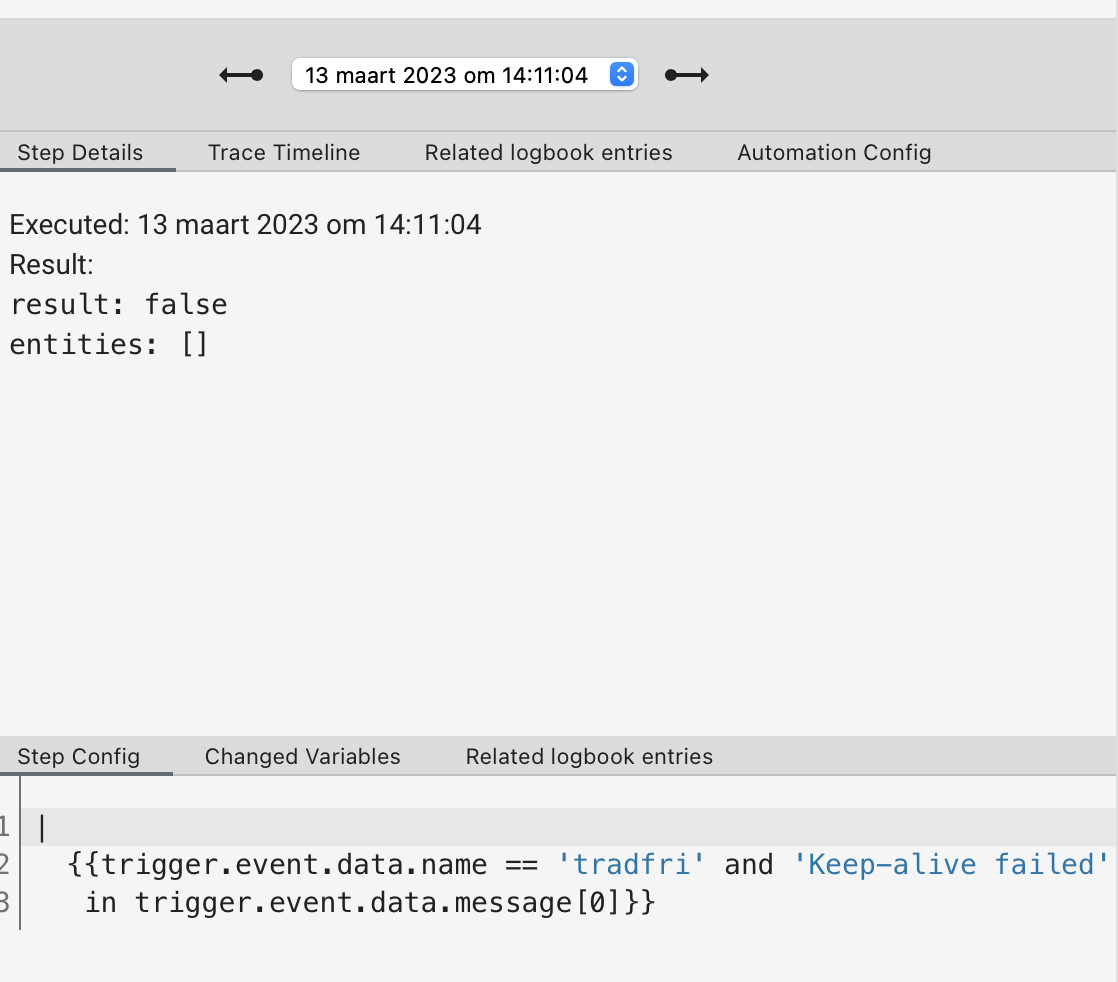 Why Does This Automation No Longer Fire On The Error Event Configuration Home Assistant