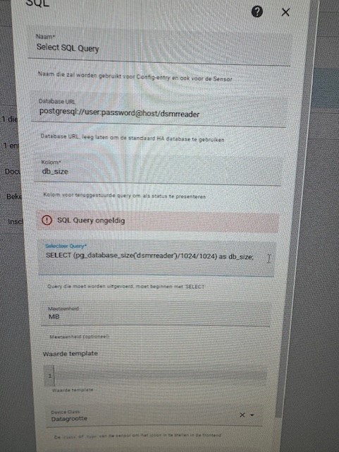Timescaledb Size Sensor Configuration Home Assistant Community
