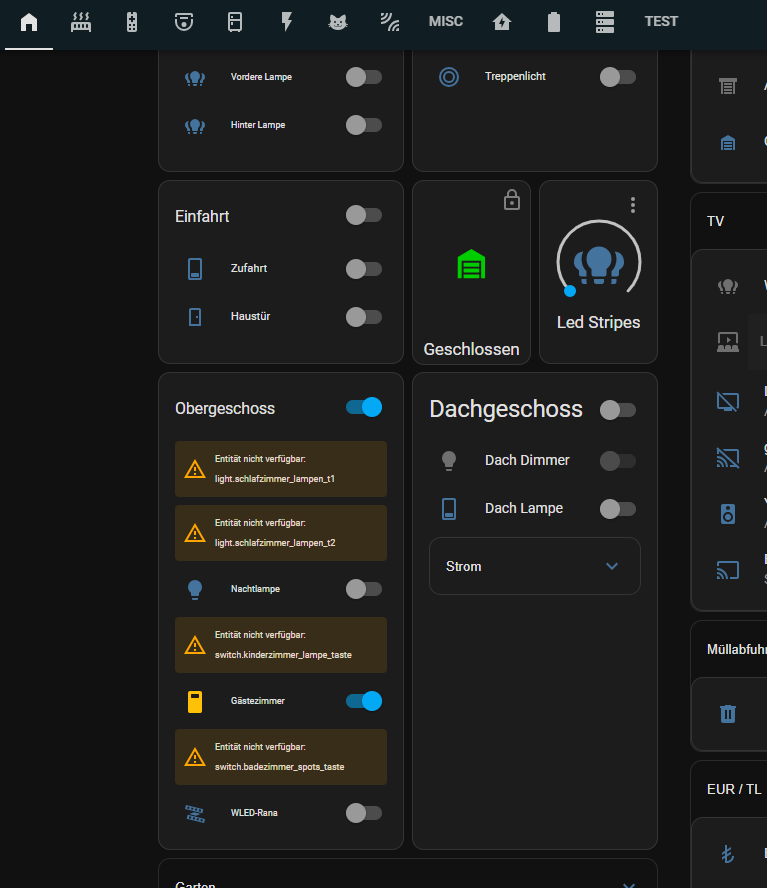 Unavailable esp and shelly devices after restart of homeassistant ...
