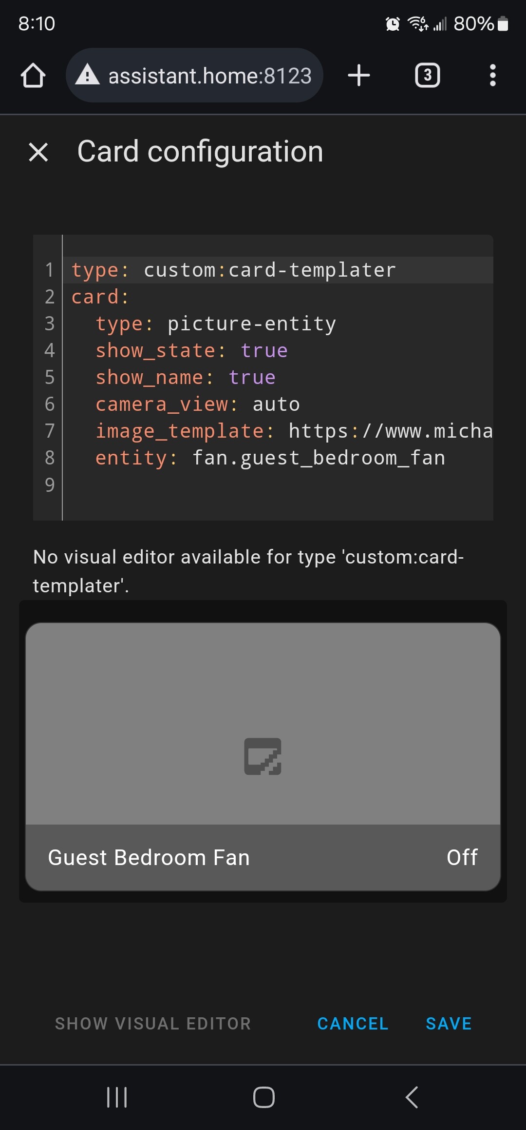 Lovelace card-templater card (Jinja2 card templating in Lovelace!) - Share your Projects! - Home ...