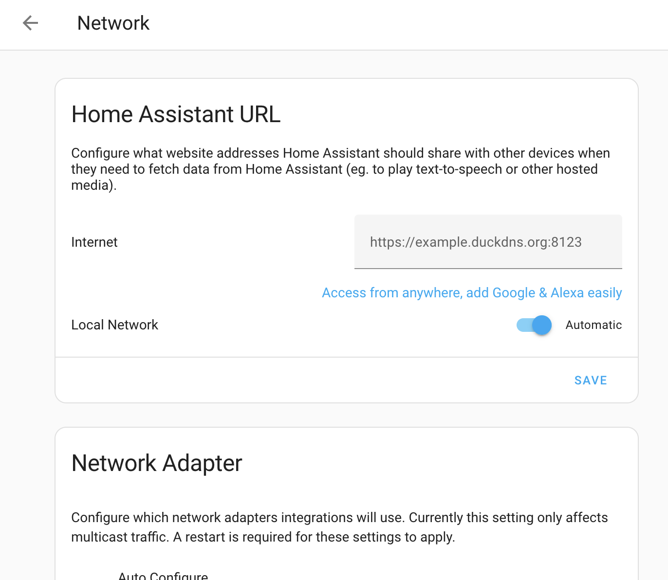 Static IP setting missing - Home Assistant OS - Home Assistant Community