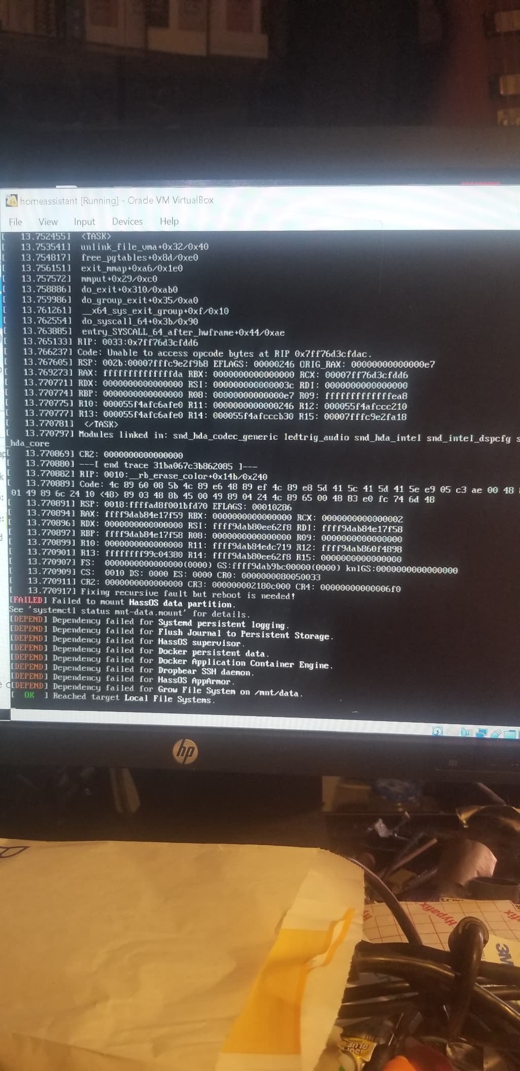 Home assistant not starting after reboot Windows 10 - Home Assistant OS ...