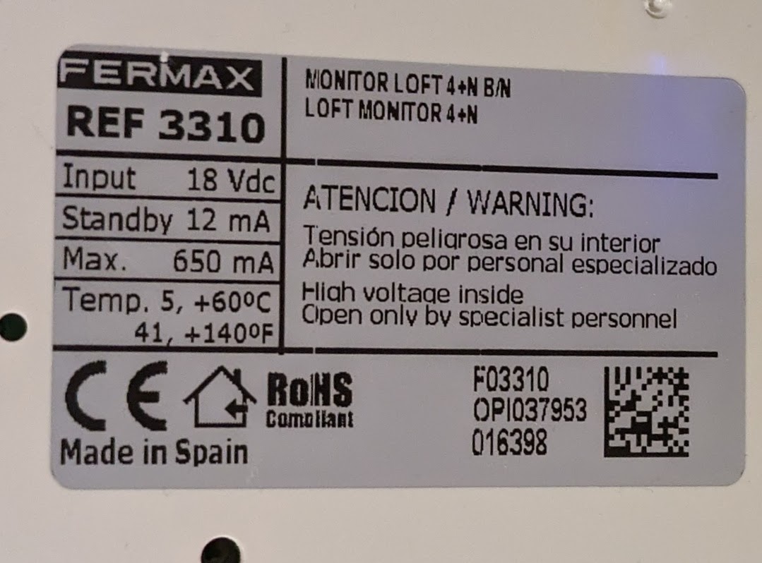 Fermax Door opener mini smart switch - Zigbee - Home Assistant Community