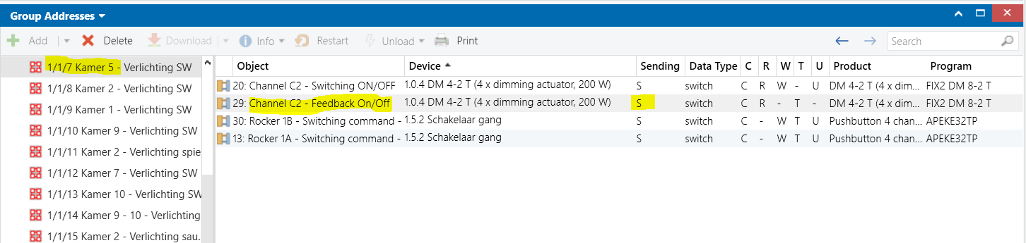 Light group modifies brightness of dimming lights - Configuration ...