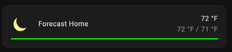 Entities card- draw a line? - Frontend - Home Assistant Community