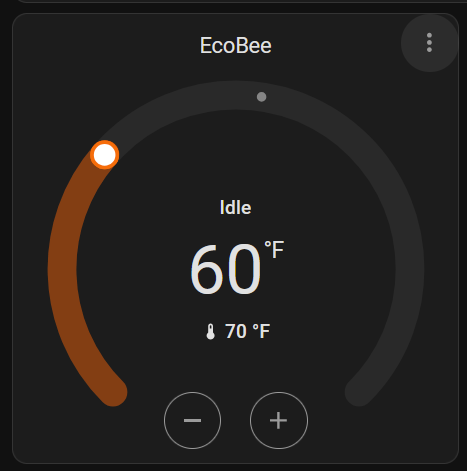 EcoBee through Homekit target temperature is all of a sudden 'null ...
