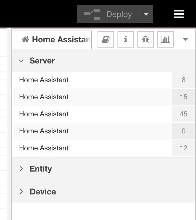 Unable to deploy flow or activate debug node- no error message - Node-RED - Home Assistant Community