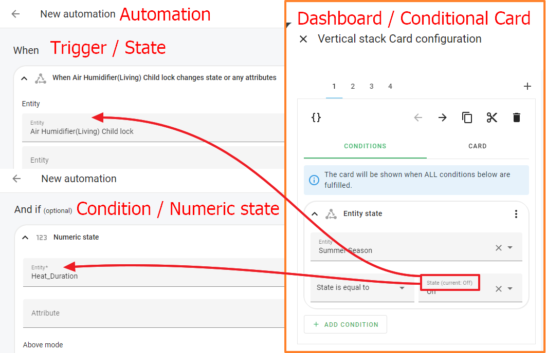 Display The Current State In The Automation Ui Feature Requests