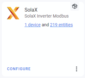 Solax X1 Hybrid G4 (local & cloud API) - Page 5 - Share your Projects! - Home Assistant Community