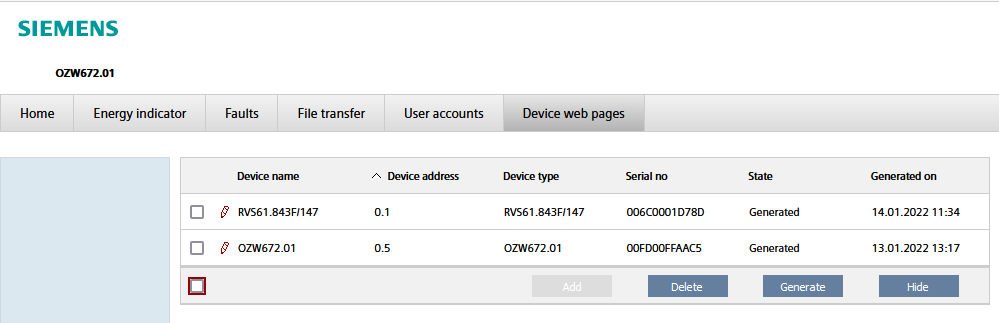 Siemens Webserver ozw672 - Feature Requests - Home Assistant Community