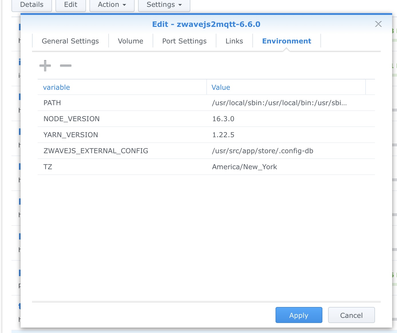 Tutorial Zwave Js Migration On Synology Using Docker Applicable To