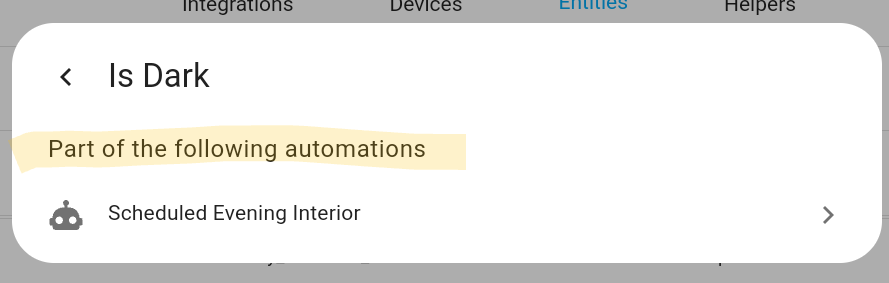 Reverse Look Up Entities And Sensors Feature Requests Home Assistant Community